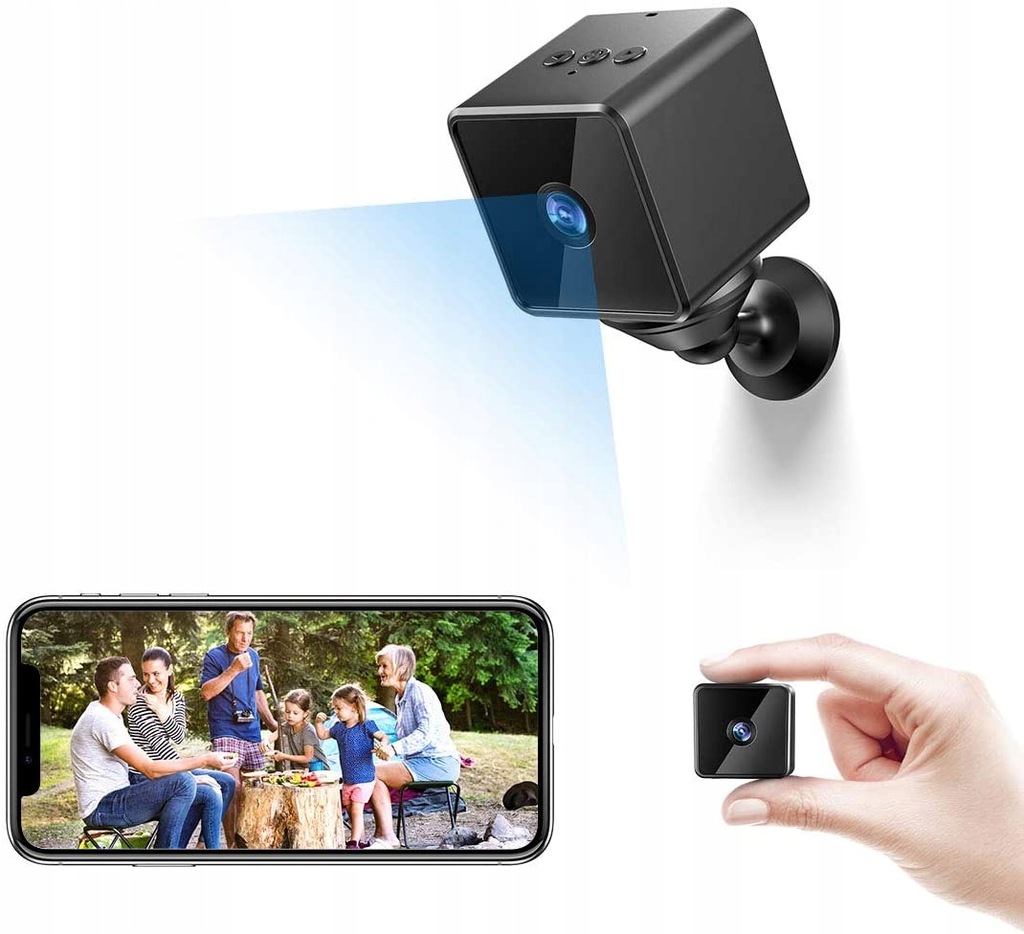 KAMERA MINI WIFI MHDYT 0011 FULL HD 1080P 0,87CALA - 11851390173 ...