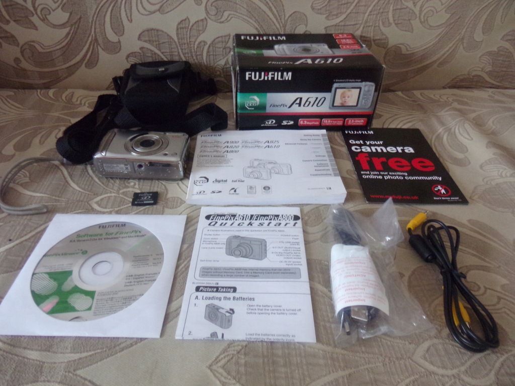Aparat FUJIFILM FinePix A610 - 13423319560 - oficjalne archiwum Allegro