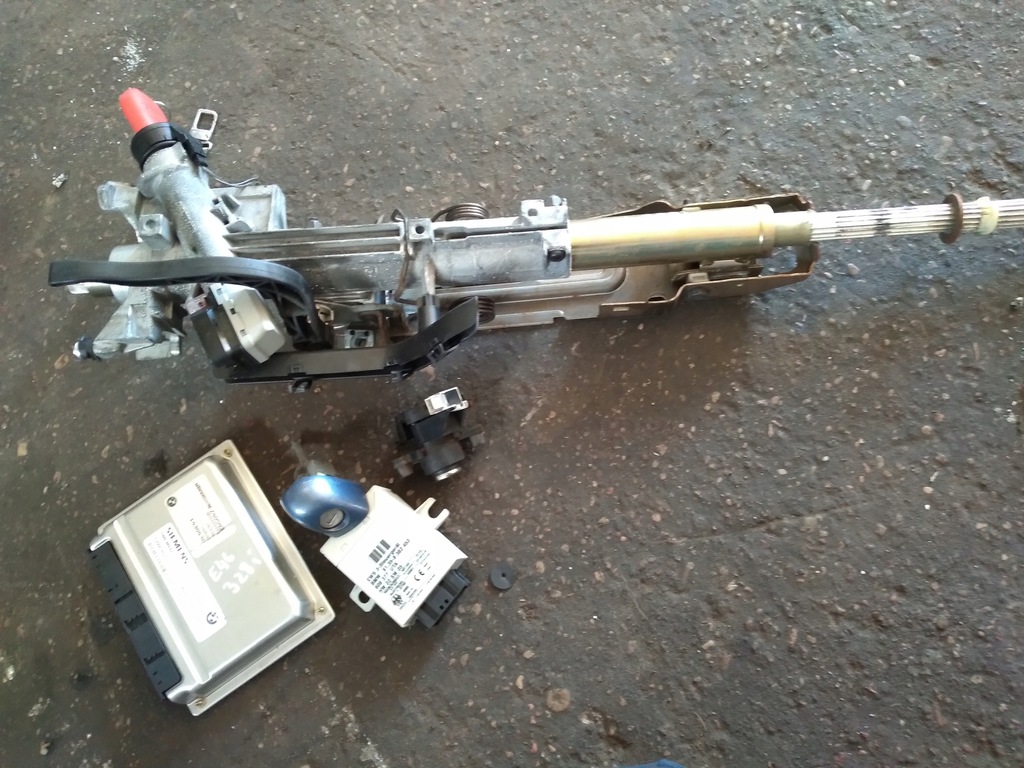 BMW E46 zestaw startowy kompute siemens DME manual - 10817896487 ...