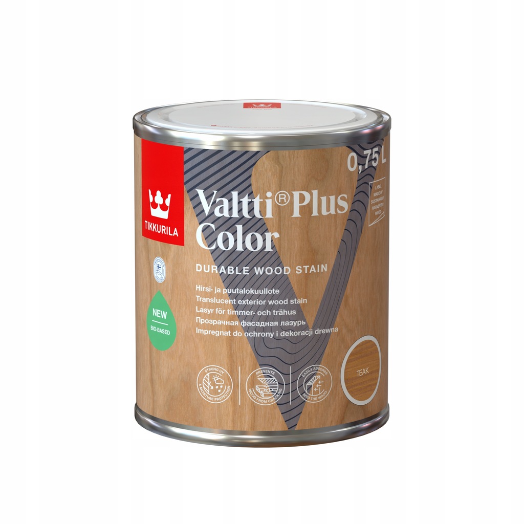 TIKKURILA VALTTI PLUS COLOR TEK 0,75L - 12251842673 - oficjalne ...