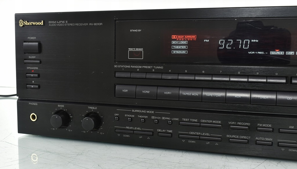 SHERWOOD RV-6010R Mocny amplituner 5,1 - 10182695268 - oficjalne archiwum Allegro