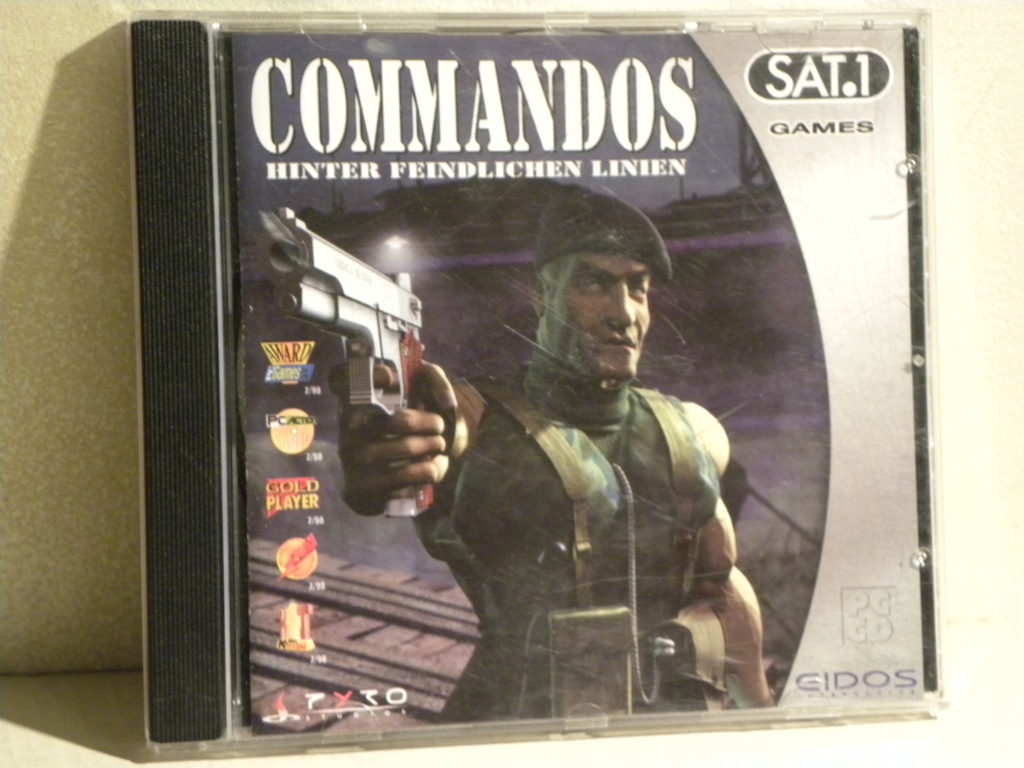 CD GRA PC COMMANDOS HINTER FEINDLICHEN LINIEN EX- - 12328908475 ...