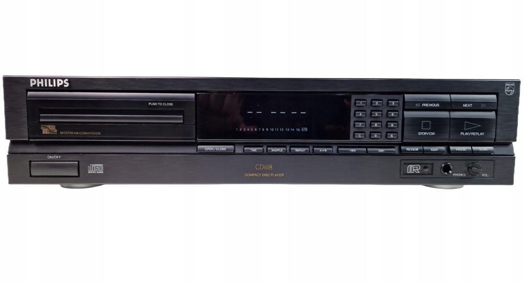 Philips CD 618 player odtwarzacz kompaktowy - 15028882346 - oficjalne archiwum Allegro