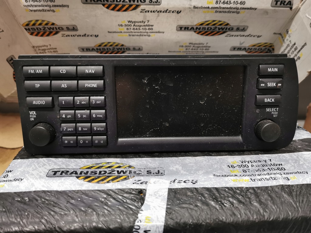 RADIO RADIOODTWARZACZ CD NAVI RDS SAAB 93 II 12761291AA ALL/1/F3 ...