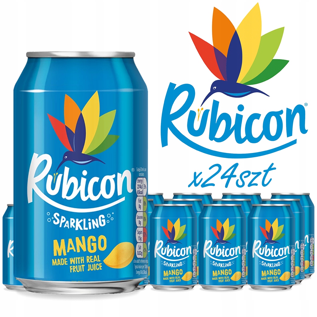 RUBICON MANGO 0,33 L MANGO PUSZKA x24szt. - 13534921911 - oficjalne ...