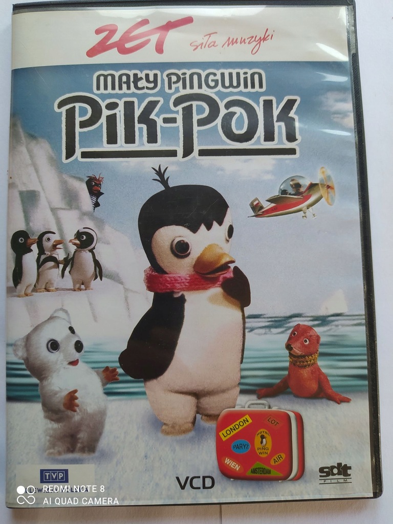 MAŁY PINGWIN PIK-POK VCD - 10888143463 - oficjalne archiwum Allegro