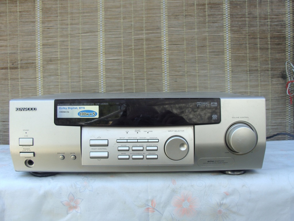 AMPLITUNER KENWOOD MODEL. KRF-V5050D - 12132934368 - oficjalne archiwum ...