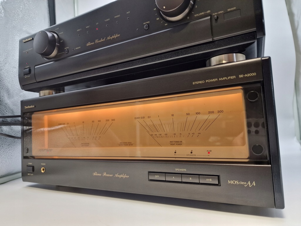 Technics SU-C2000+SE-A2000 WZMACNIACZ TOP HI-END - 10967467804 ...