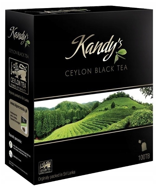 Herbata czarna Kandy's Ceylon Black Tea 100 x 2g - 8751805928 ...