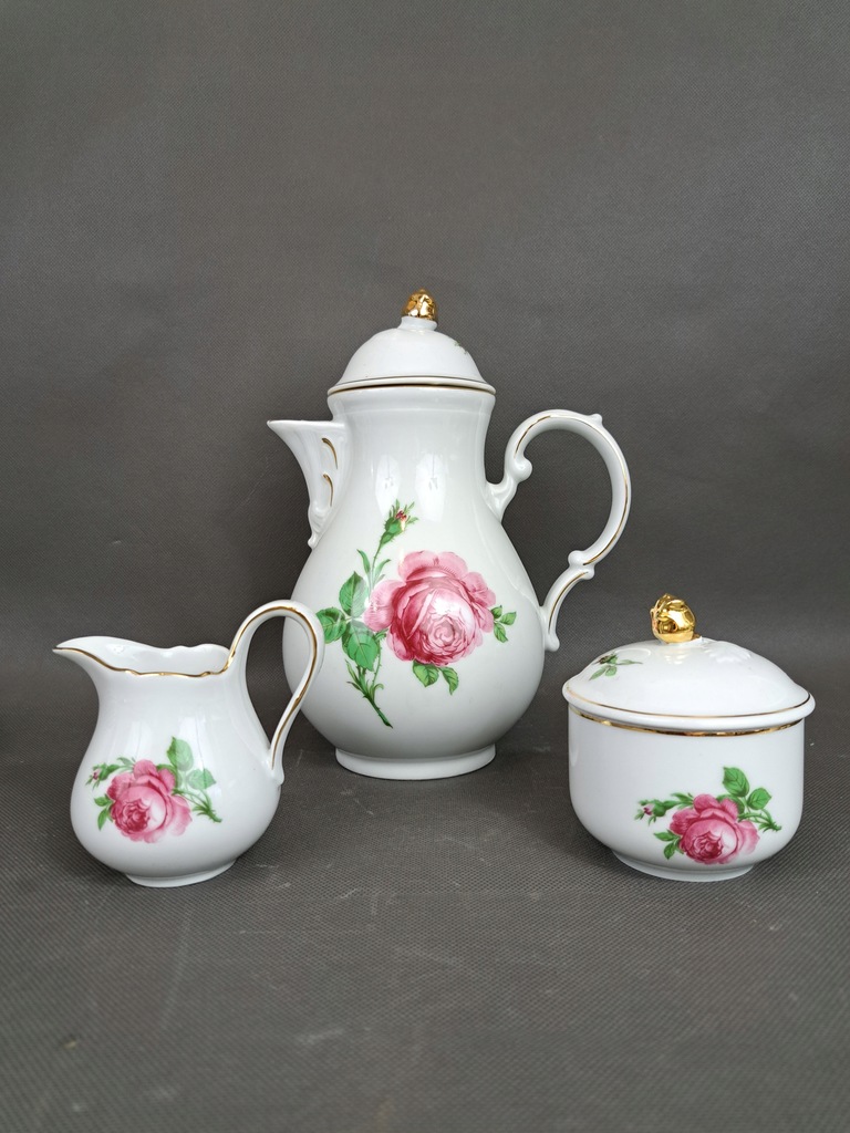 ZESTAW KAWOWY DZBANEK MLECZNIK CUKIERNICZKA Oscar - 13838823338 - oficjalne archiwum Allegro