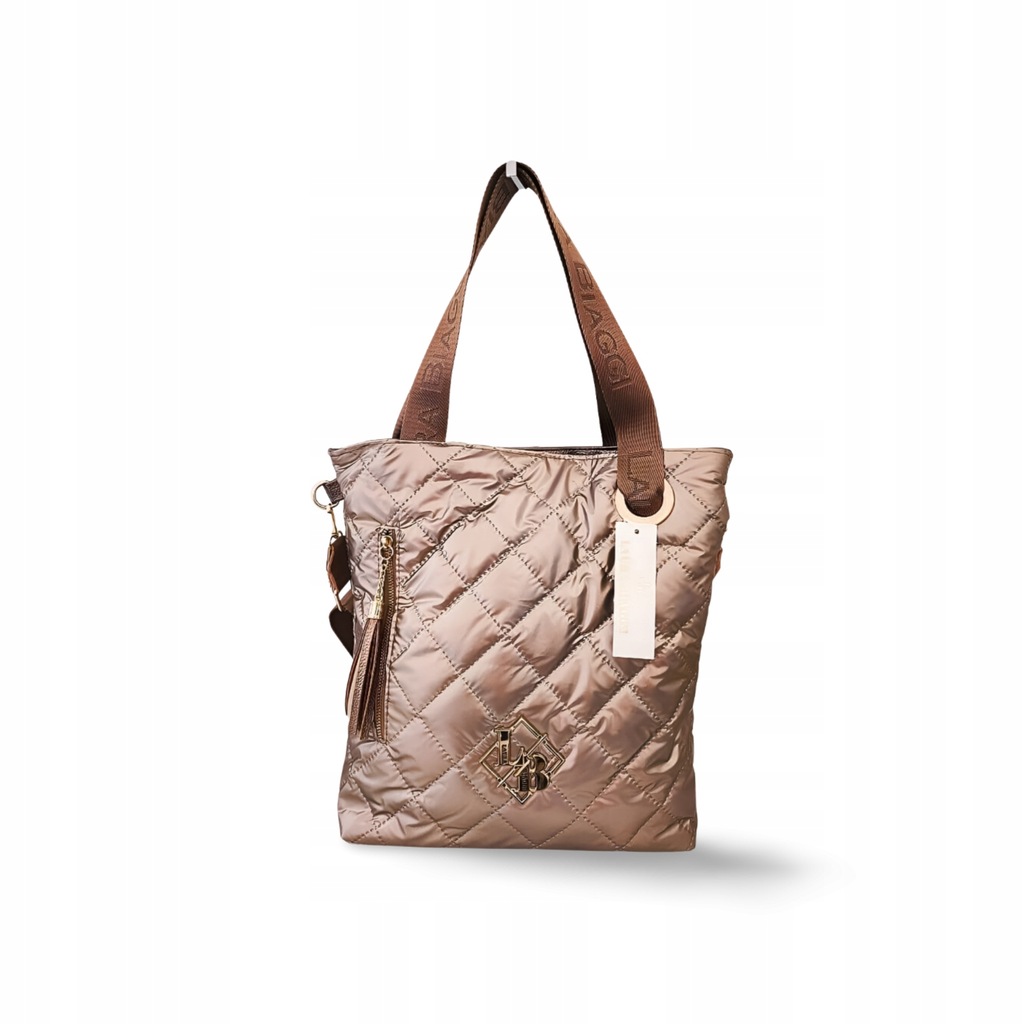 Laura Biaggi shopper ganowa pikowana błyszcząca - 17369463094 - oficjalne archiwum Allegro