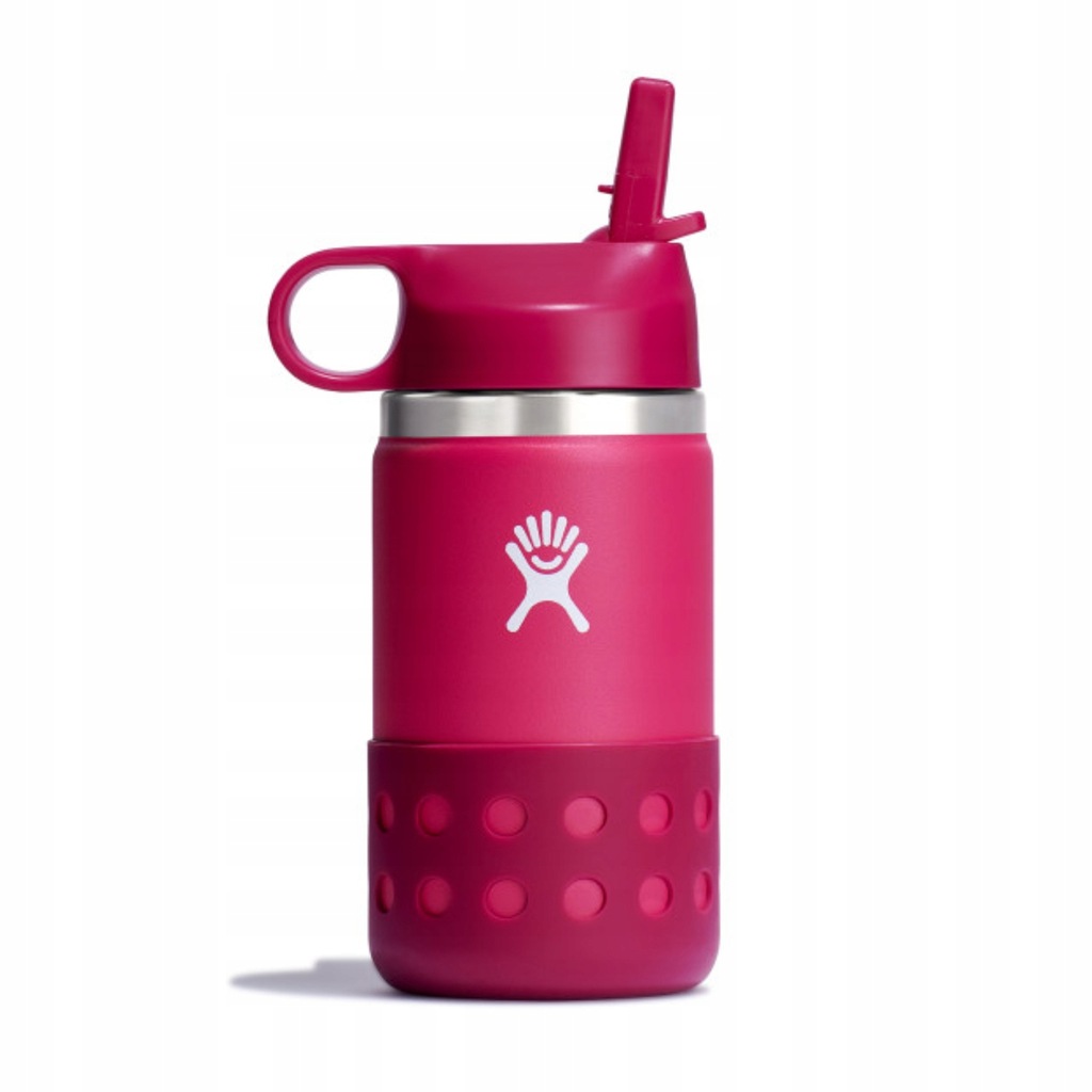 Butelka termiczna dla dzieci HydroFlask Wide Mouth Straw Lid&Boot 355ml - 15158813458 ...