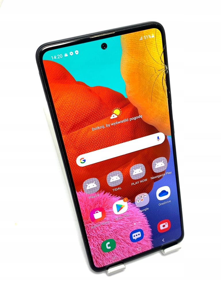 Smartfon Samsung Galaxy A51 SM-A515 EC3P - 12274598572 - oficjalne ...