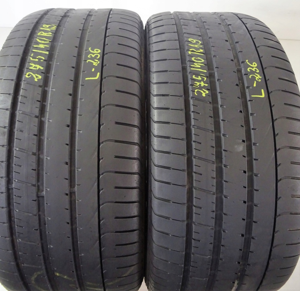 2x 275/40/19 PIRELLI P ZERO RSC* 101Y NR L236 - 7426686975 - oficjalne archiwum Allegro