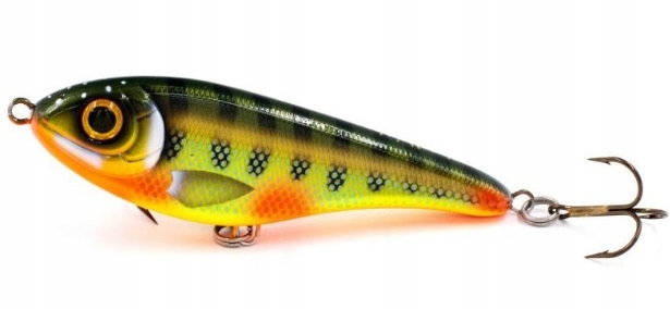 Łowny Wobler JERK STRIKE PRO Baby Buster 10cm C754F SZCZUPAKOWY KILLER ...