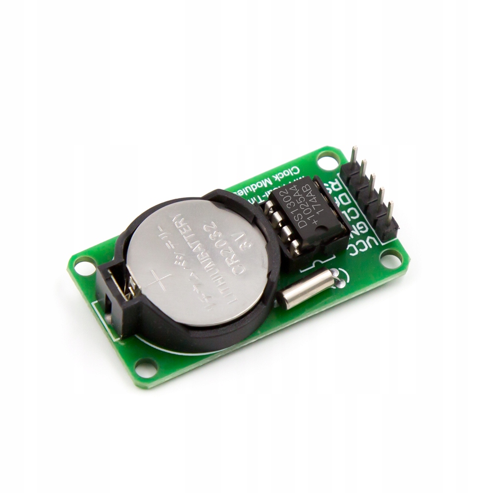 MODUŁ ZEGAR CZASU RZECZYWISTEGO RTC DS1302 ARDUINO - 8846888911 ...