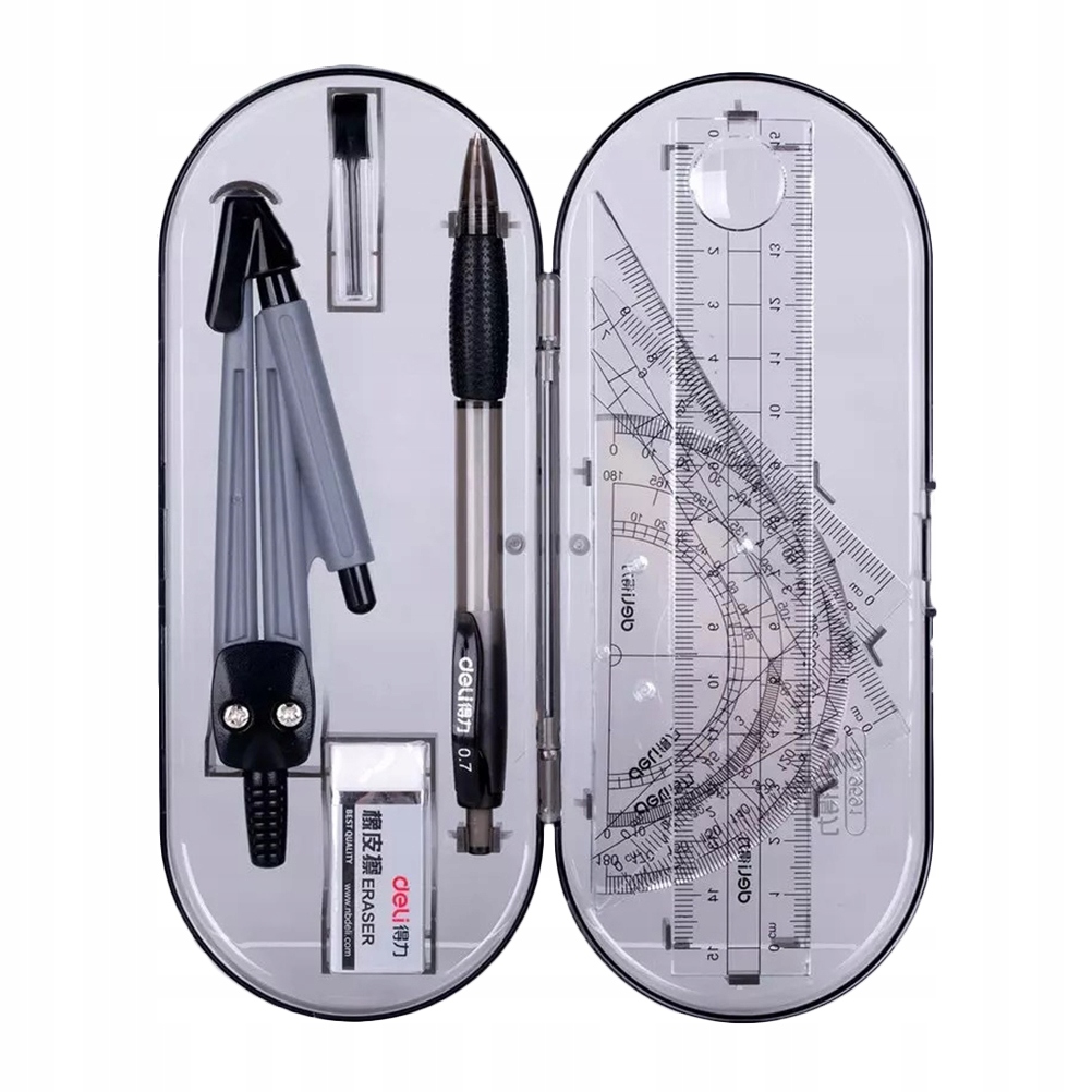 Metal Rulers Kits Math Set Gcse Traingle Ruler - 13299893671 ...