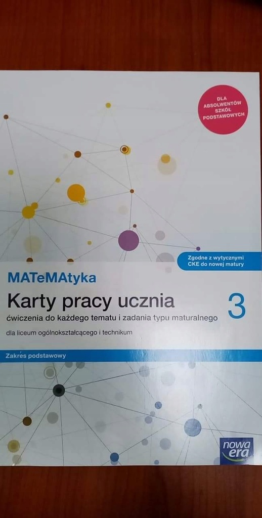 Matematyka karty pracy klasa 3 zakres podstawowy - 12301232134 - oficjalne archiwum Allegro