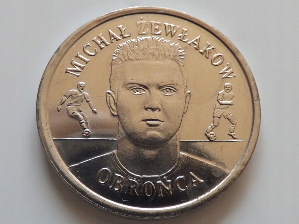 PZPN Medal OBROŃCA Michał Żewłakow , 27 mm st. 1- - 14068425414 ...