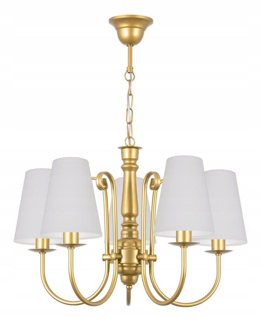 Stylowy żyrandol do salonu ALFA 5 ramienny - 12259818294 - oficjalne ...