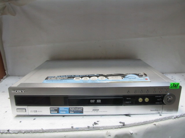 ODTWARZACZ DVD / HDD SONY RDR-HX900 - NR S718 - 13224413788 - oficjalne ...