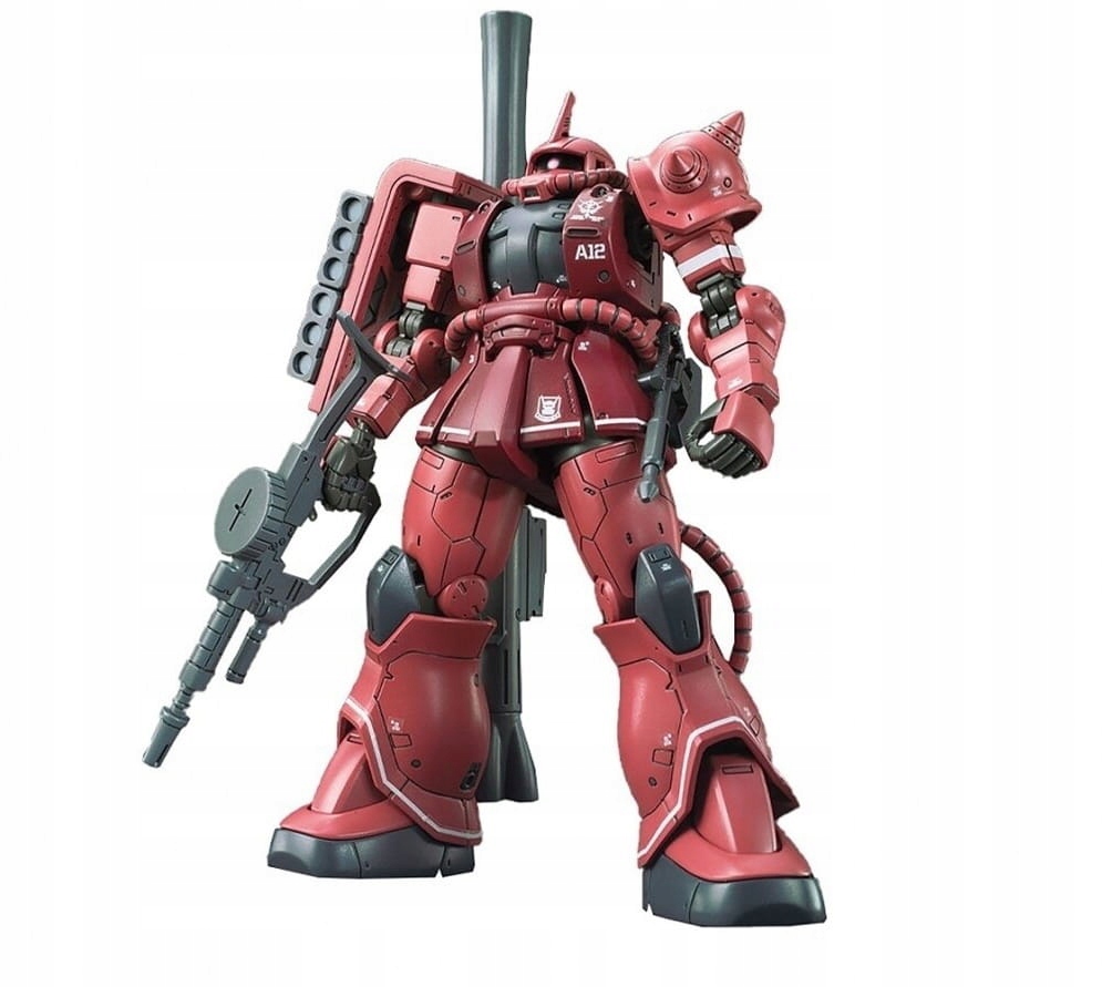 Gunpla MS-06S Zaku II (Red Comet Ver.) Gundam HG - 12210562214 ...