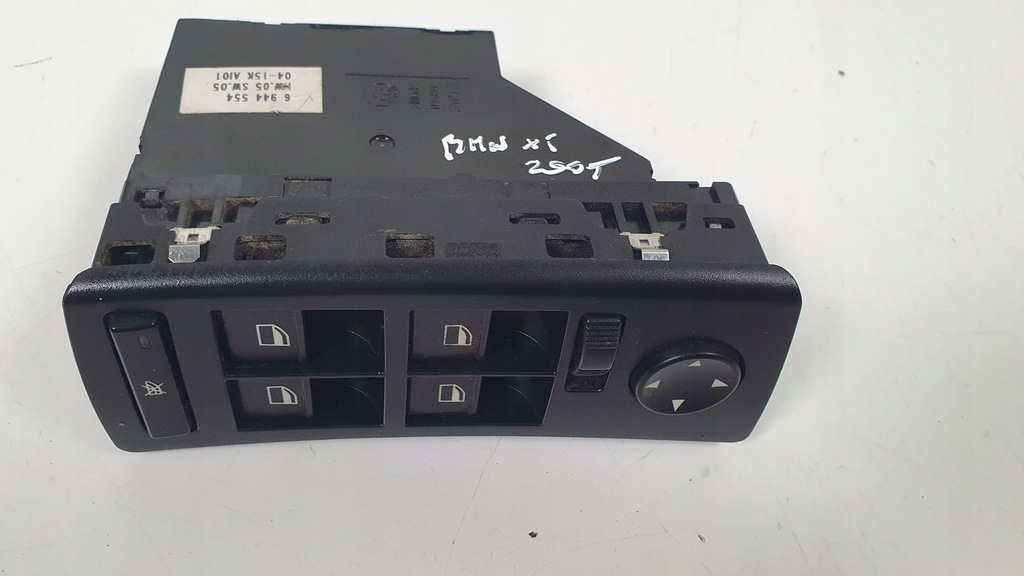BMW X5 E53 PRZEŁĄCZNIK PANEL SZYBY 6944554 - 13125378511 - oficjalne ...