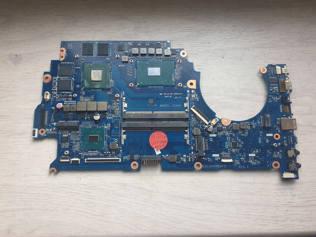 Płyta Główna DAG3AAMBAF0 HP Omen 15 I5 1050 Uszk - 12795226751 - oficjalne archiwum Allegro