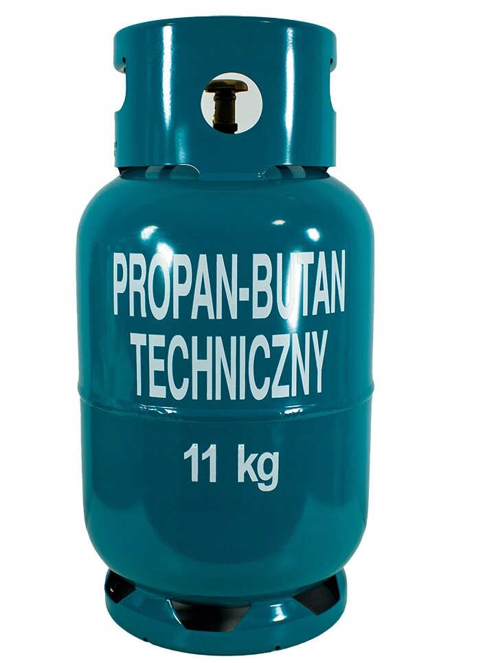 Butla gazowa propan-butan LPG 11 kg z kołnierzem - 12709174371 - oficjalne archiwum Allegro