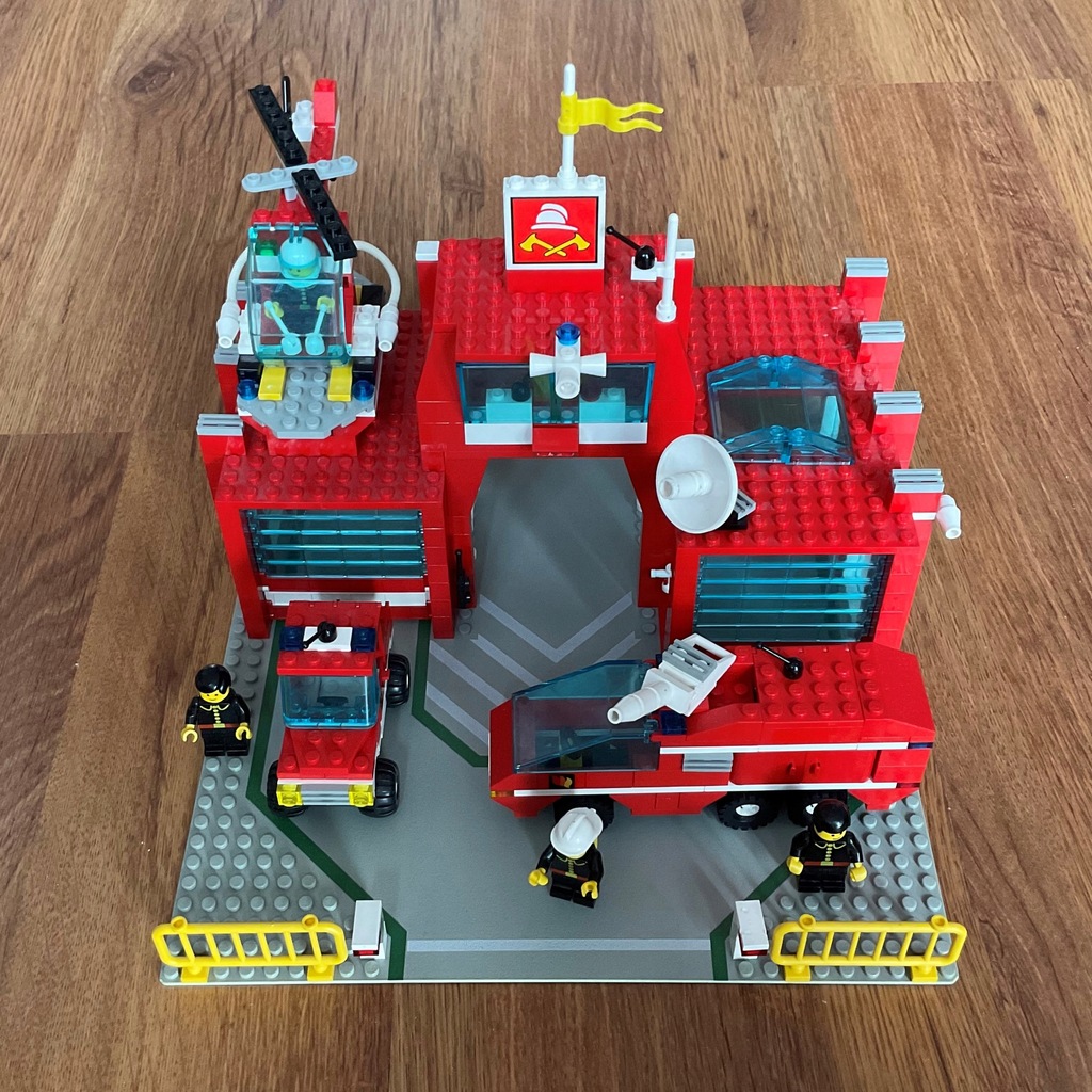 LEGO City Town - Fire Station 6389 - Straż Pożarna - 11809191408 ...