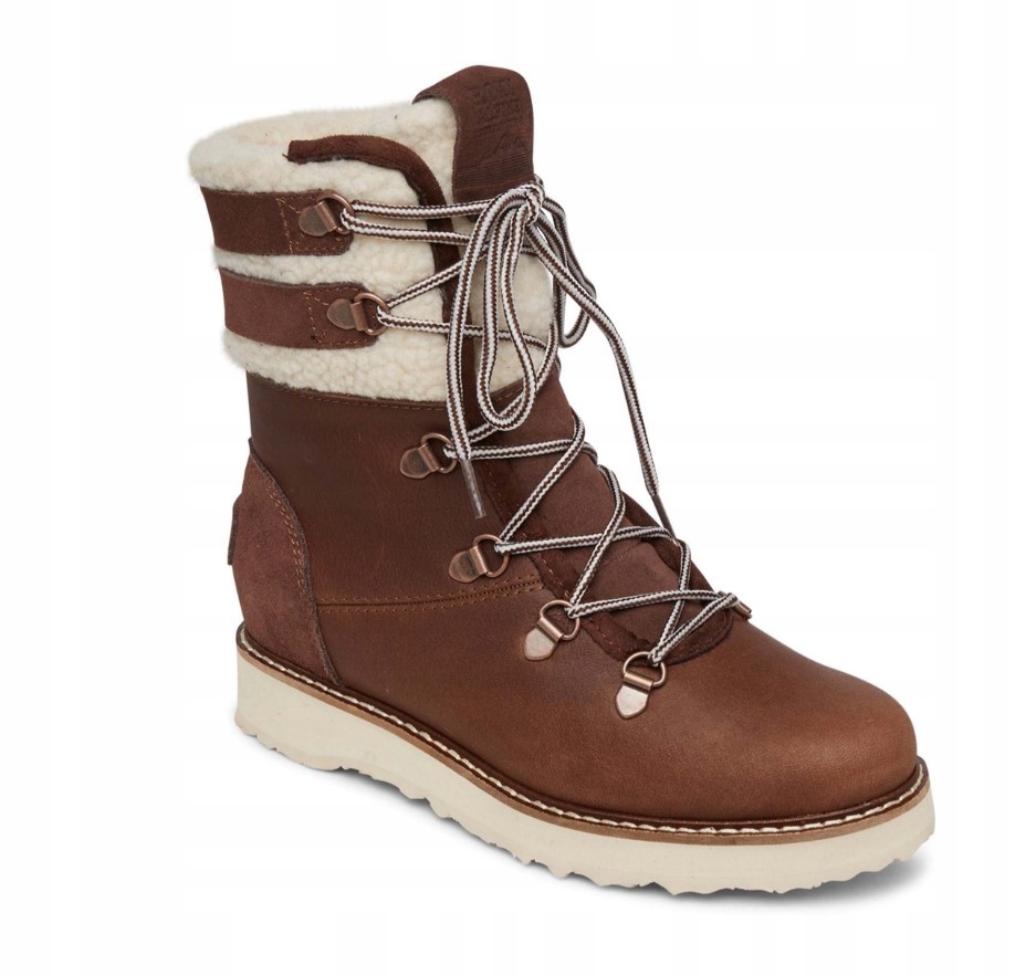 ROXY DAMSKIE ŚNIEGOWCE BRĄZOWE OCIEPLANE 42 1SMH - 12622802032 - oficjalne archiwum Allegro