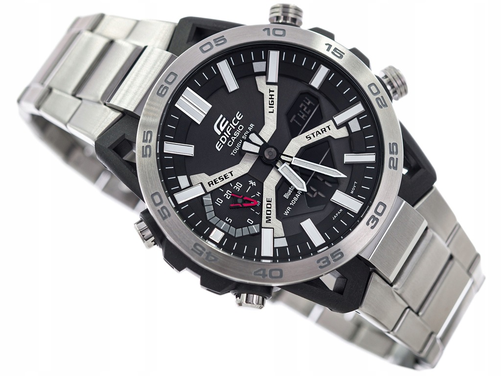 MĘSKI ZEGAREK CASIO ECB-2000D-1AEF EDIFICE SOLARNY - 12995555220 - oficjalne archiwum Allegro