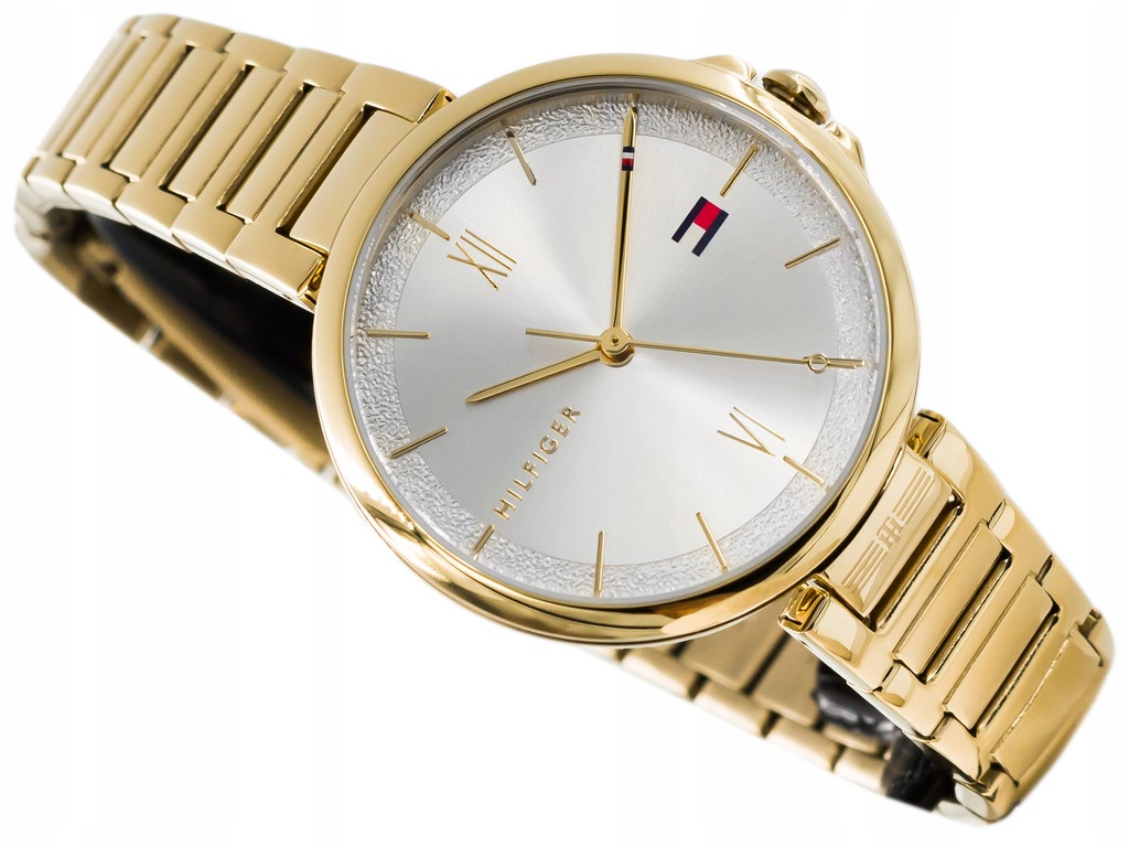 DAMSKI ZEGAREK TOMMY HILFIGER 1782207 READE ZŁOTY - 10763018441 ...