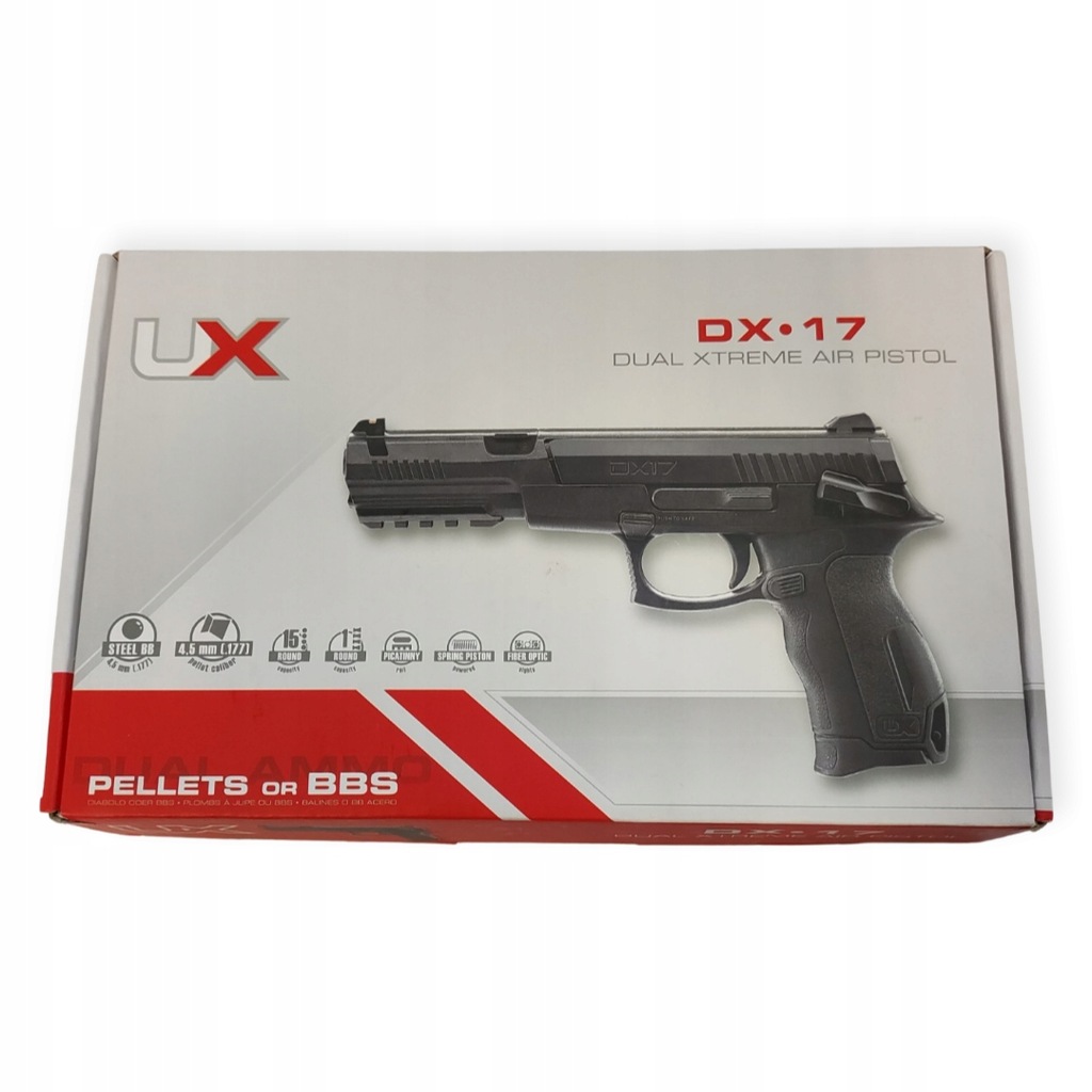 Wiatrówka pistolet Umarex DX17 4,5 mm - 13330117347 - oficjalne ...