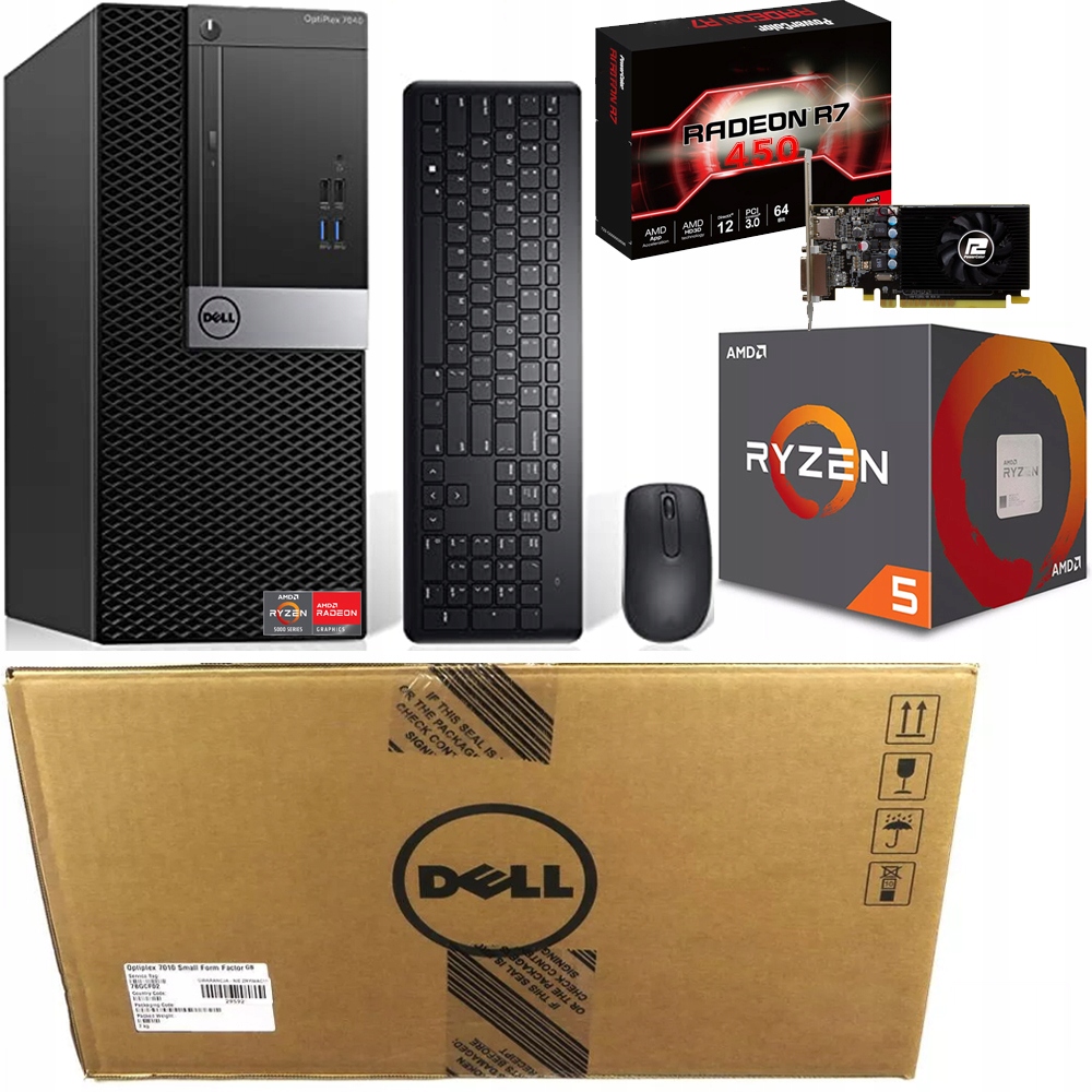 Dell OPTIPLEX 5055 RYZEN 5 32GB 1TB SSD RADEON R7 - 12732842983 ...