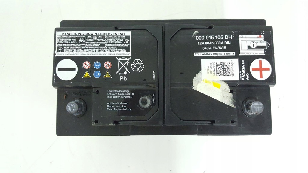 Akumulator 000915105DH 12V 80Ah 380A - 7618514694 - oficjalne archiwum ...