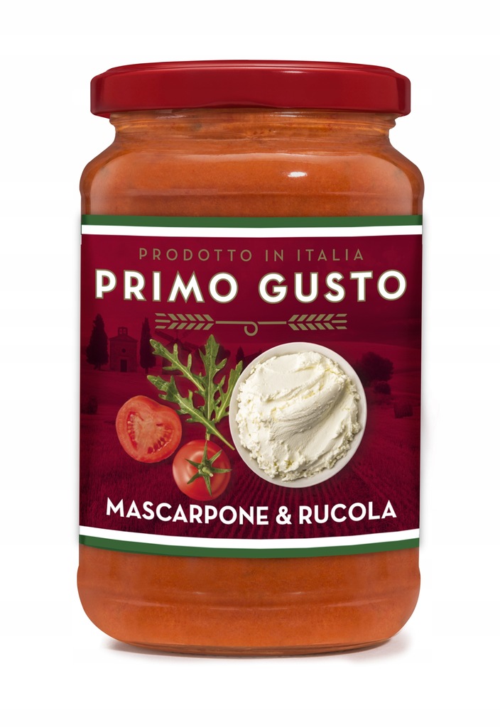 PRIMO GUSTO Sos gotowy z mascarpone i rukolą 350g - 11455489765 ...