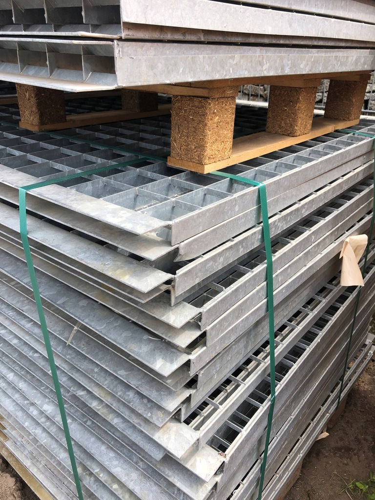 Kraty pomostowe WEMA 101,5/89/3 cm, krata , podest - 12636132919 ...