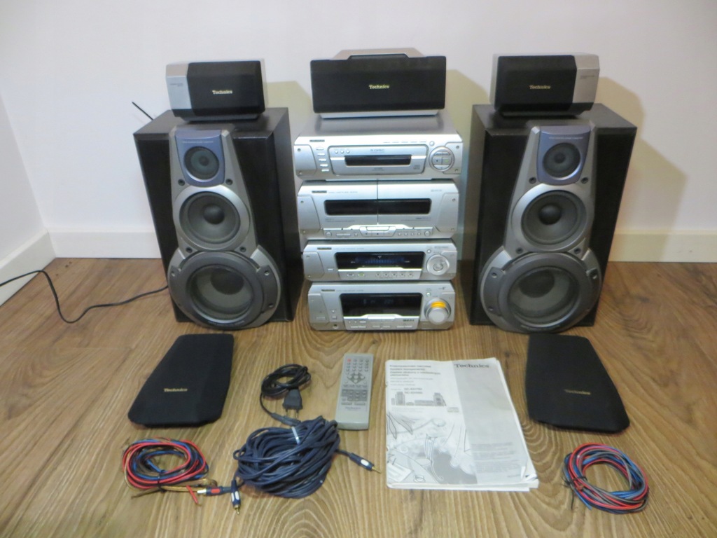 kultowa WIEŻA TECHNICS SC-EH760 kino 5.1 OKAZJA - 12469072972 ...