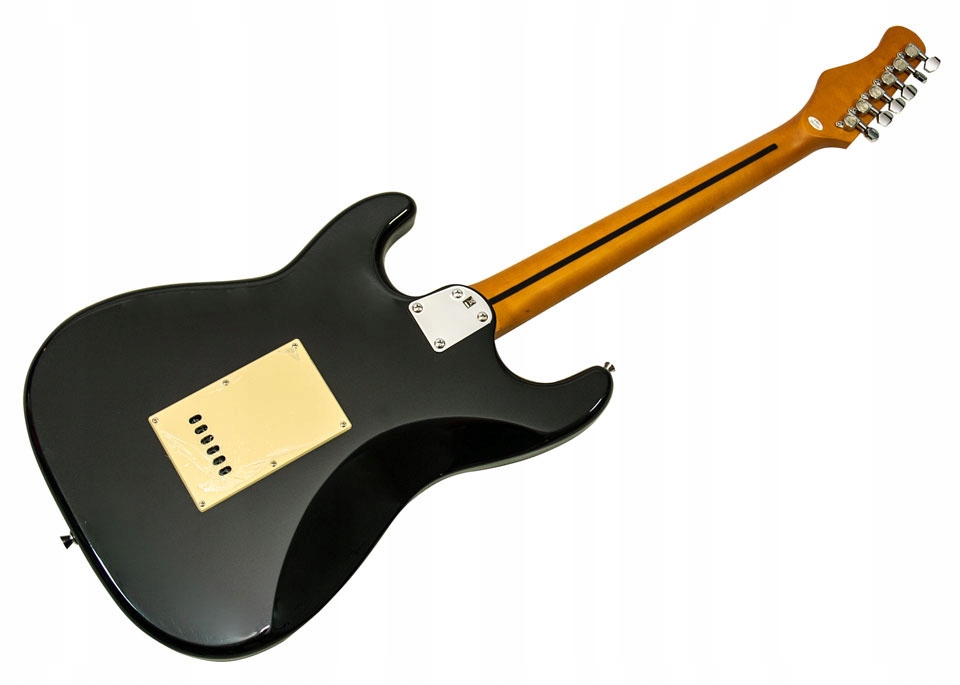 Купить Красивая винтажная электрогитара StratSonic Black: отзывы, фото ...