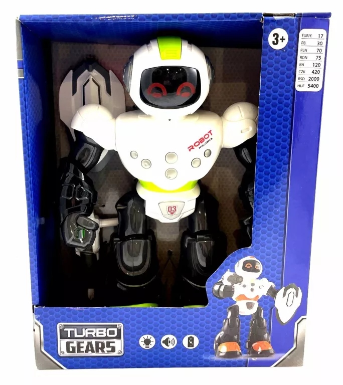 ROBOT TURBO GEARS ZIELONY - 12950887478 - oficjalne archiwum Allegro