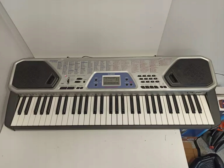 KEYBOARD CASIO CTK-481 - 13593209439 - oficjalne archiwum Allegro