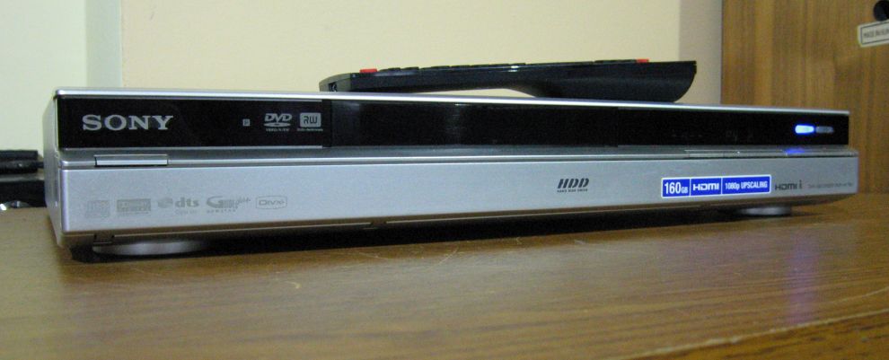 SONY RDR-HX780 ŚWIETNA NAGRYWARKA DVD/HDD 160GB - 7077452500 ...