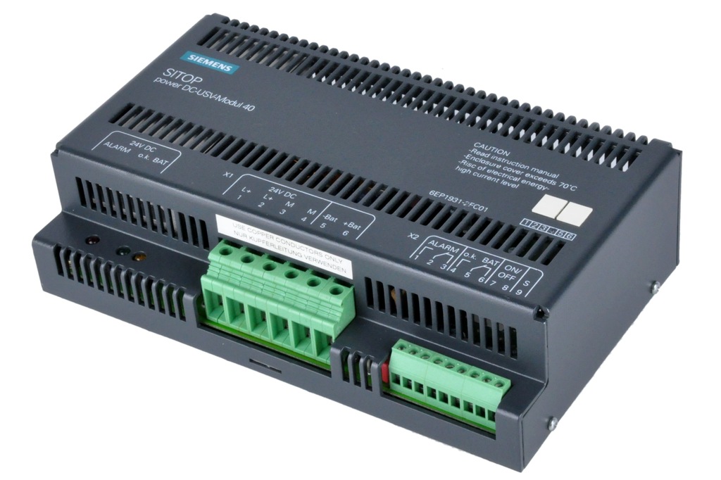 Купить Модуль ИБП SIEMENS SITOP DC-USV-Modul 6EP1931-2FC01: отзывы ...