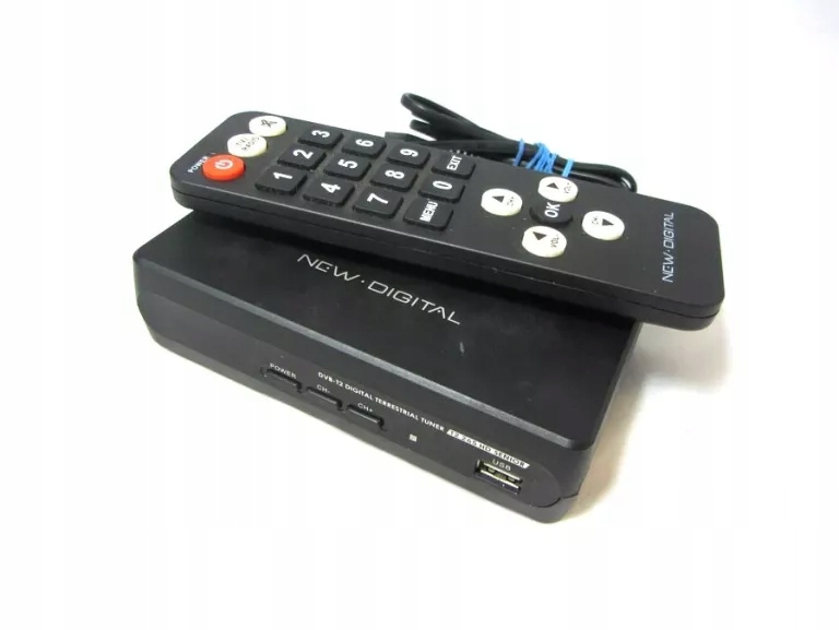 DEKODER DVB-T2 NEW DIGITAL T2 265 HD SENIOR - 13242870894 - oficjalne ...
