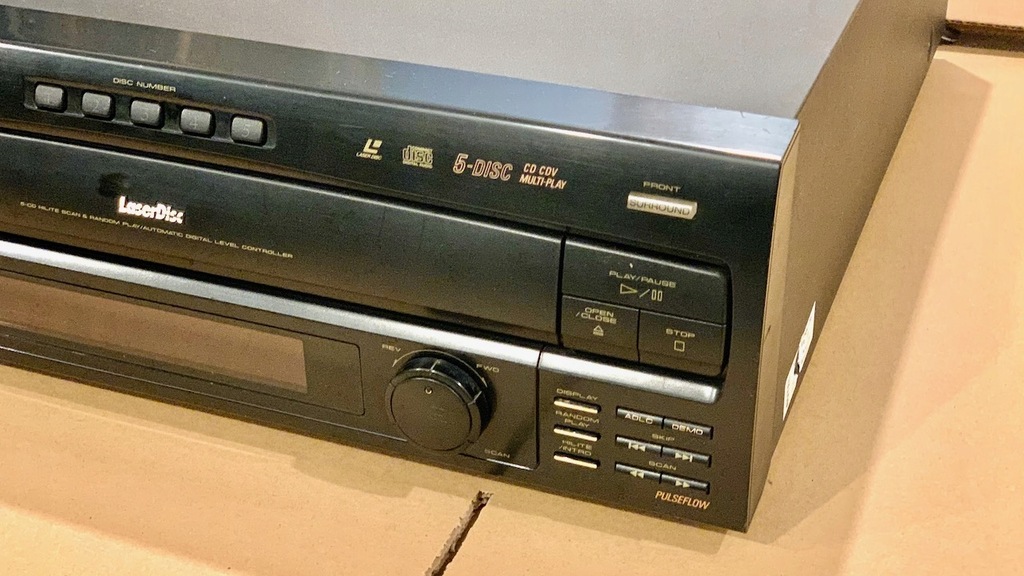 PIONEER MDL CLD-M401 KULTOWY odtwarzacz LaserDisc! - 9791847398 - oficjalne archiwum Allegro