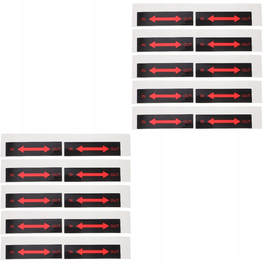Arrow Sign Red Arrows Stickers 20 Pcs - 13596287770 - oficjalne ...