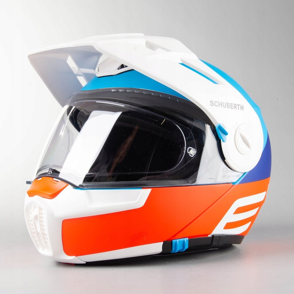 Schuberth E1 Cut Blue kask daszek r.S OD RĘKI ! - 7920356570 - oficjalne archiwum Allegro