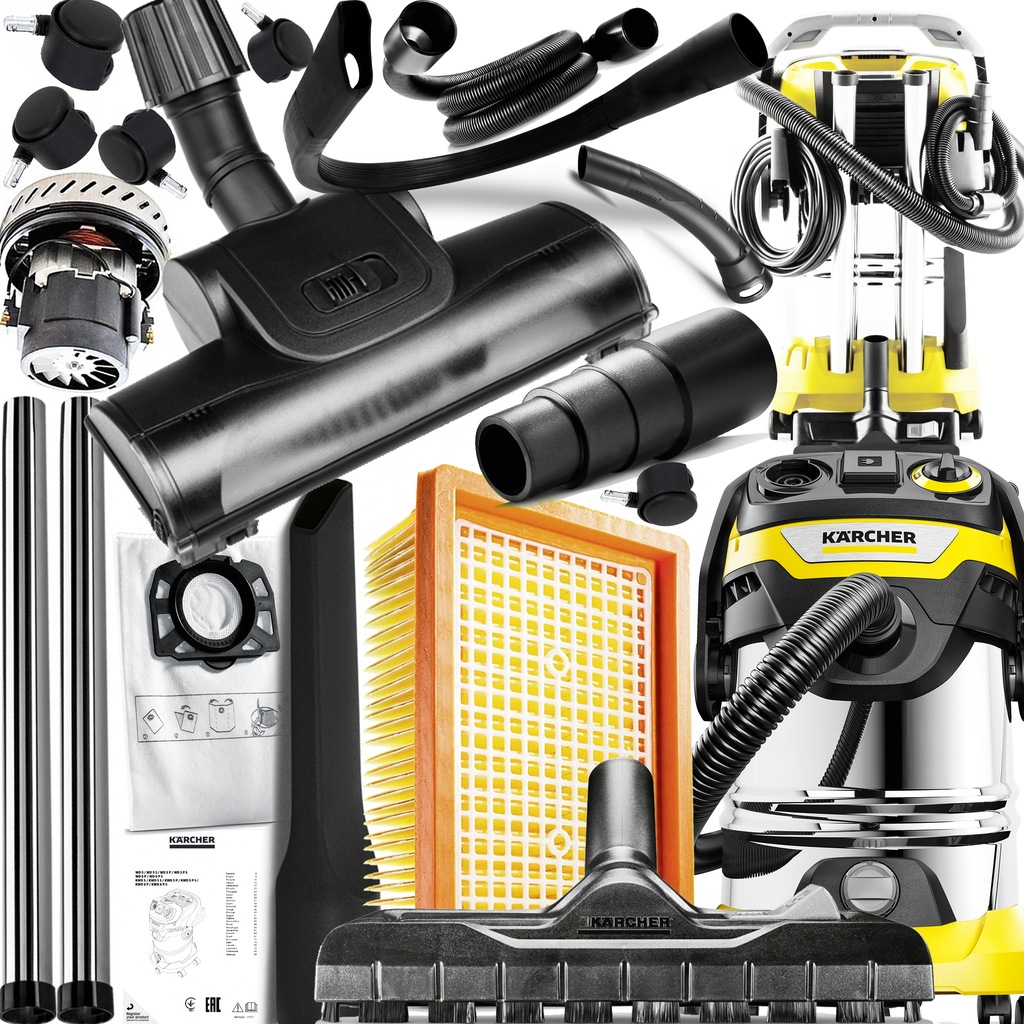 ODKURZACZ PRZEMYSŁOWY KARCHER WD 6 P DO DYWANU XXL - 11874233312 ...