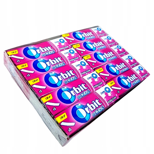 GUMA BALONOWA ORBIT W LISTKACH DLA DZIECI 20SZT - 9710323918 ...